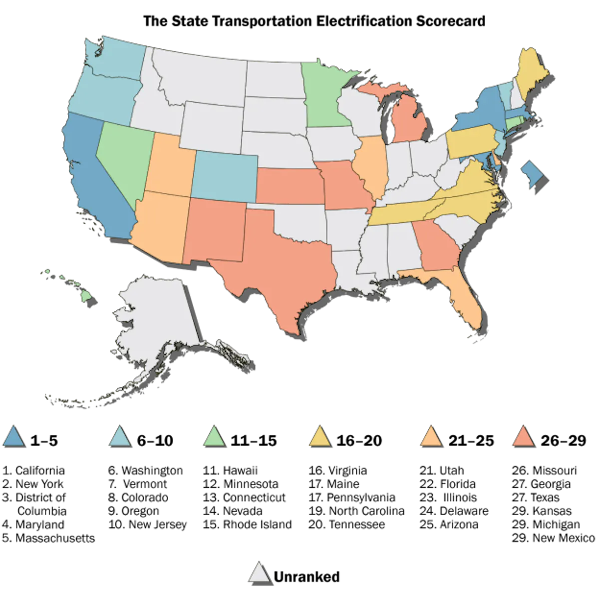 What States Have The Best Electrification Policies Microgrid Knowledge What States Have The Best Electrification Policies Microgrid Knowledge