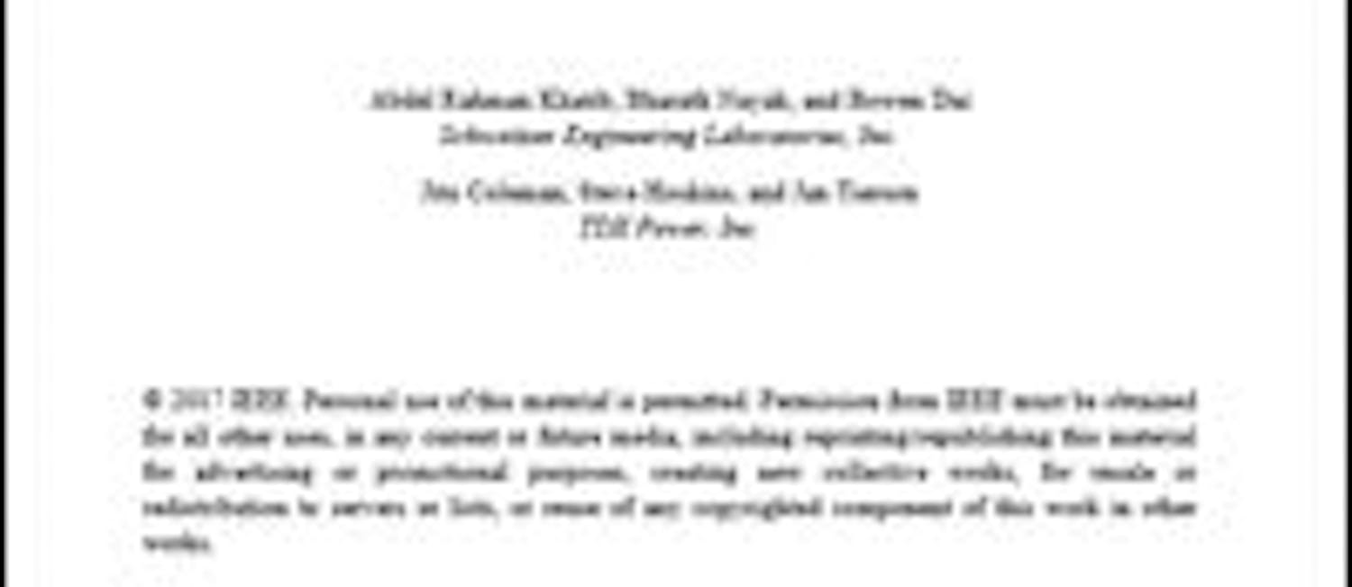 Design And Development Of A Microgrid Control System Microgrid Knowledge