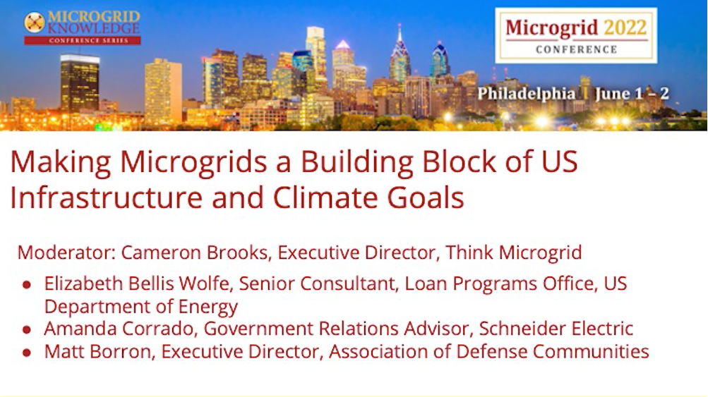 Making Microgrids a Building Block of US Infrastructure and Climate ...