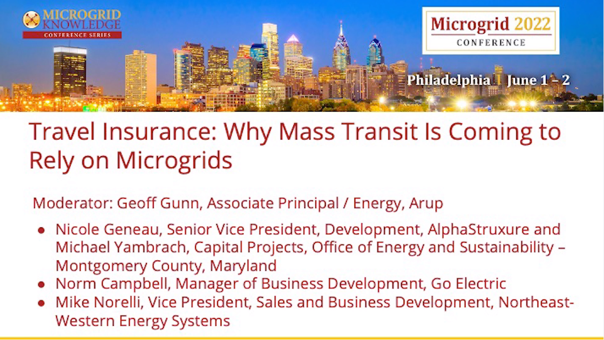 Travel Insurance: Why Mass Transit Is Coming to Rely on Microgrids ...