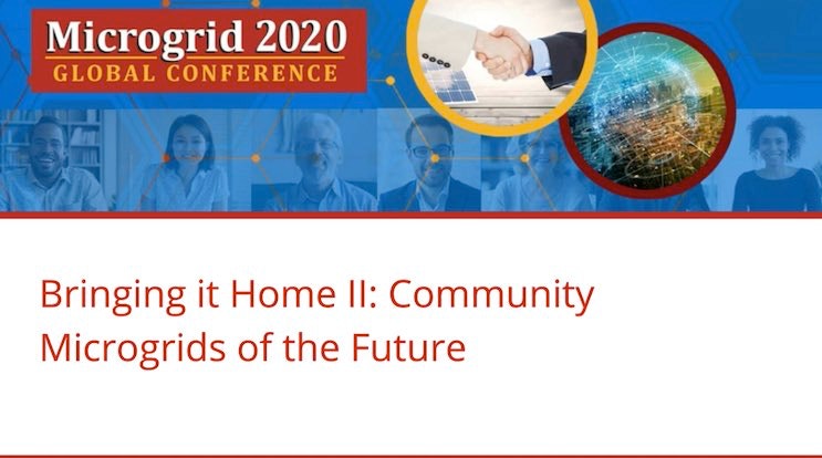 Bringing it Home II: Community Microgrids of the Future | Microgrid ...