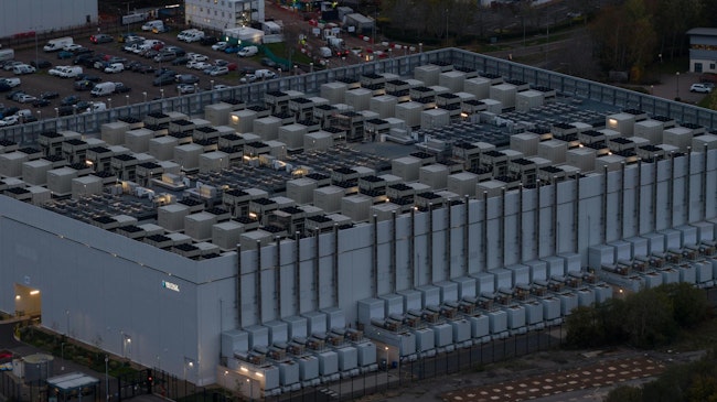 Vantage data center facility in Wales. Image credit ID 421972812 © Hugo ...